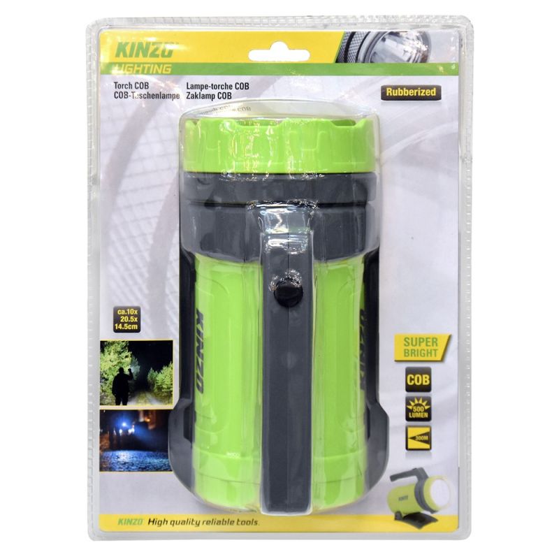Torch LED, Kinzo, COB LED, 500 lm, 300 m, 10x20.5x14.5 cm
