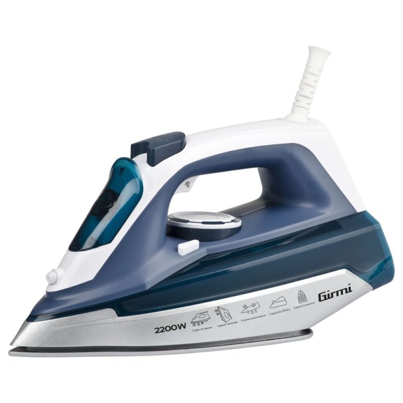 Steam iron, Grimi, 2200 W, 15-25 g/min, AC 220-240V 50/60Hz