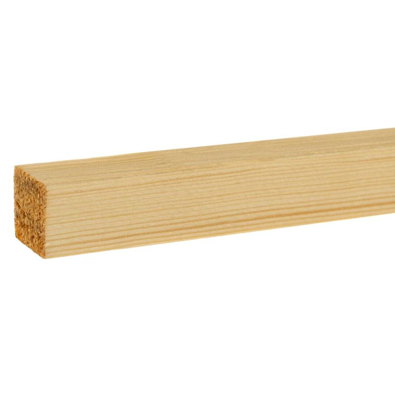 Square, pine 14 x 14mm x 210cm | Megatek
