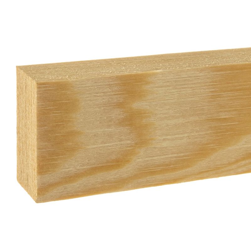 Rectangle - raw, pine 20 x 80mm x 2000mm | Megatek