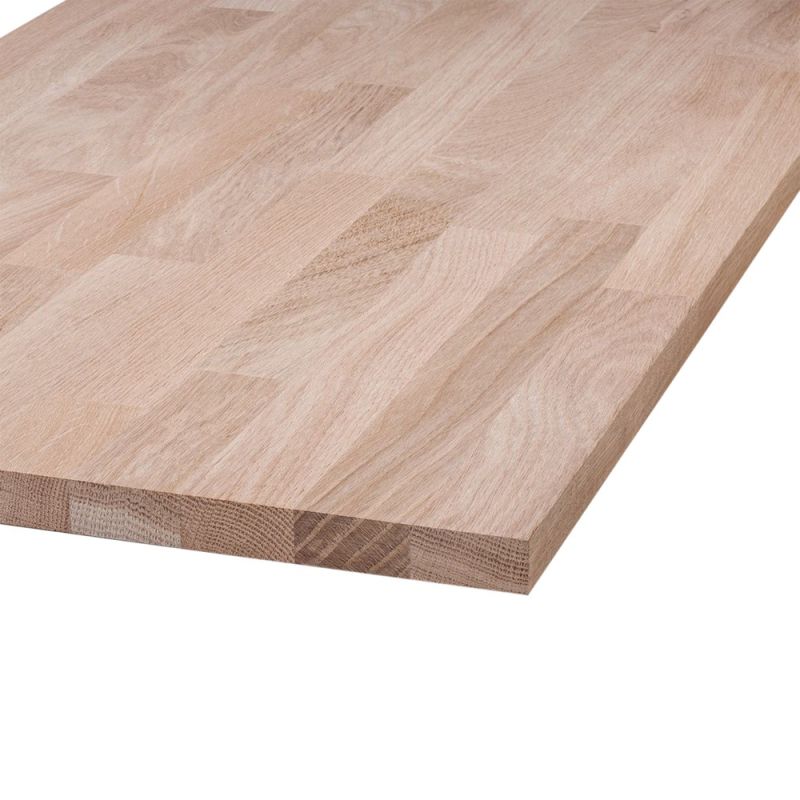 Oak solid wood panel B/C plus, 18 x 200 x 800 mm | Megatek