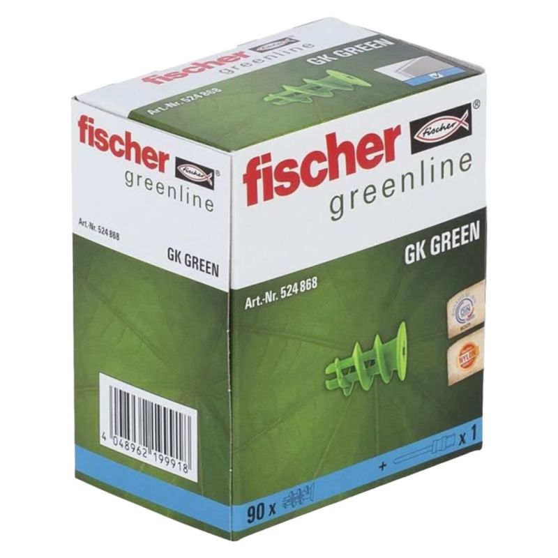 fischer plasterboard plug GK Green | Megatek