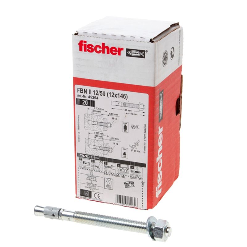 fischer bolt anchor FBN II 12/50 | Megatek