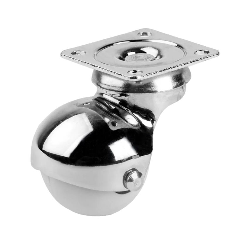 Rotary wheel, without brake, metalic/plastic, Ø 50 mm | Meg