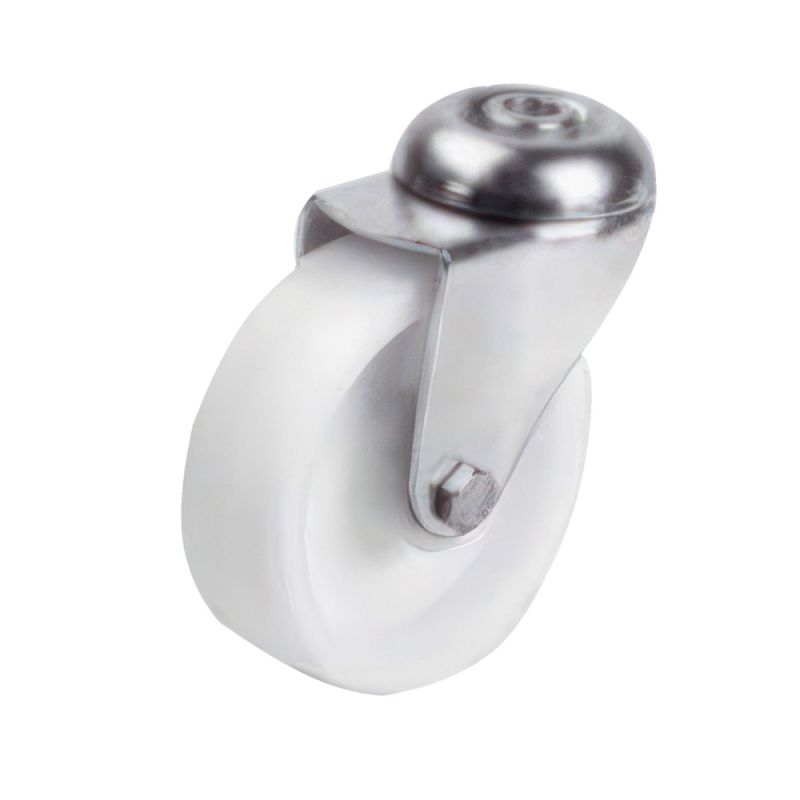 Rotary wheel, without brake, metalic/plastic, Ø 50 mm | Meg