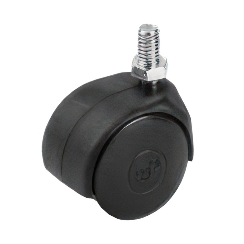 Rotary wheel, without brake, metalic/plastic, Ø 40 mm | Meg