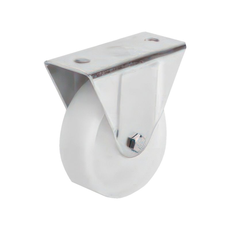 Fixed wheel, without brake, metalic/plastic, Ø 50 mm | Megat