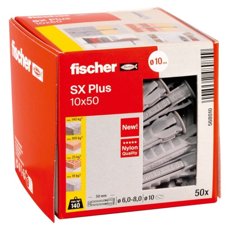 Fischer expansion anchors SX Plus 10 x 50 | Megatek