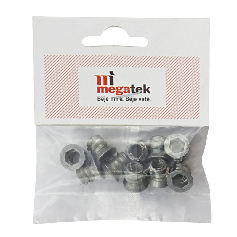 Cabinet screw 10x10xm6, Bag 10 | Megatek