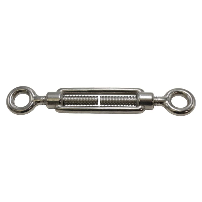 Turnbuckle din 1480 inox aisi 316 eye / eye, 12mm, 1/2mm | M
