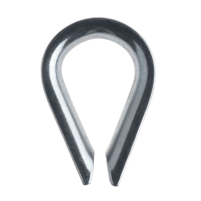 Thimble electro galvanized, 6mm, 40x27x17mm | Megatek