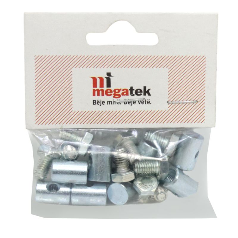 Zinc plated clip with overhead screw | Megatek
