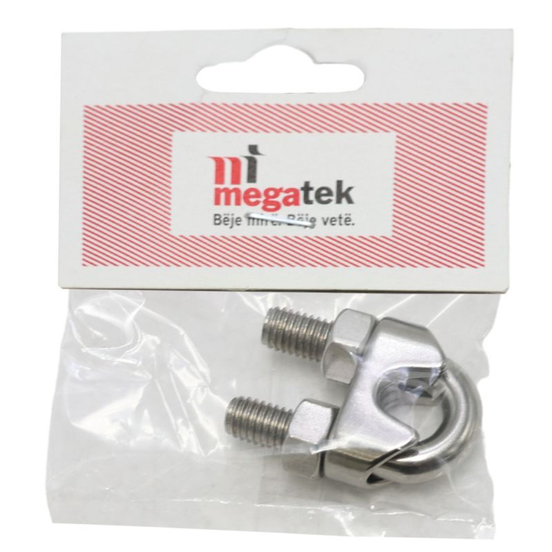 Morsetë për kavo Inoksi, kedman, 304, DIN741, 12 mm | Megate