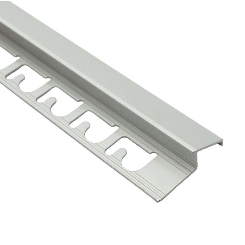 Profile ending, Aluminium silver, 10 x 2700 mm | Megatek