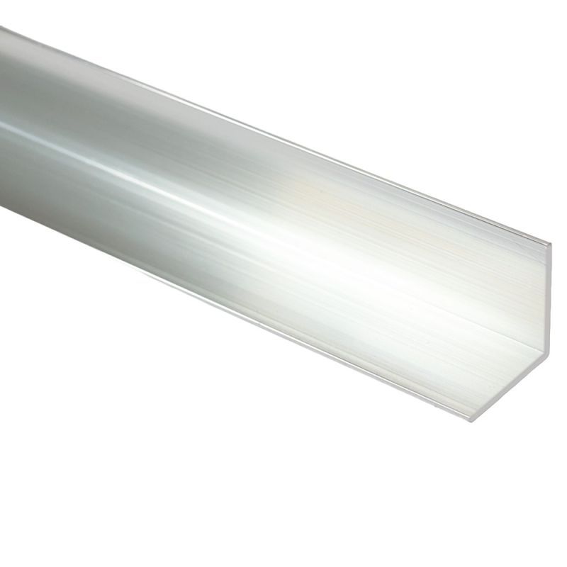 Profile L-shaped, Aluminium chrome plolish, 25 x 25 mm , 200