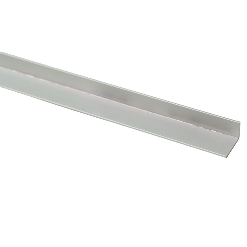 Profile L-shaped, Aluminium silver, 15 x 10 mm , 2000 mm | M