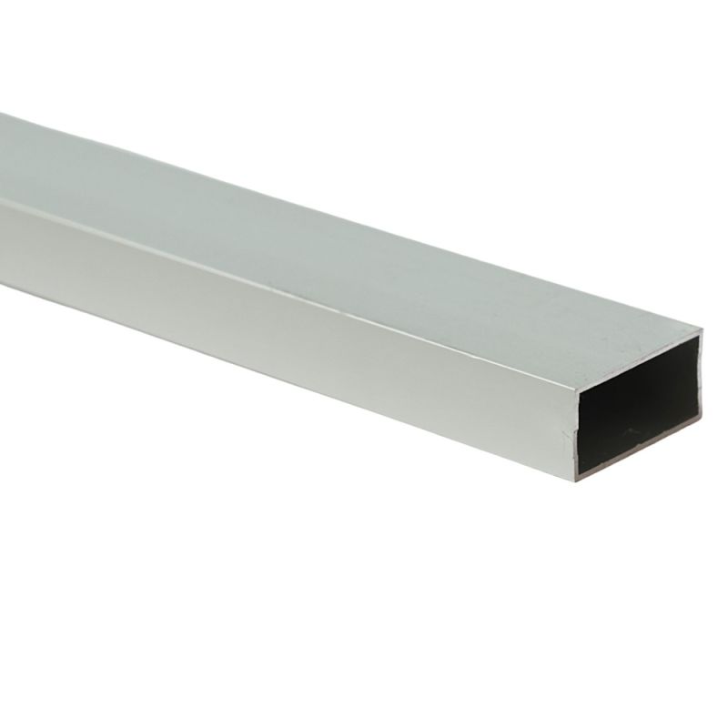 Profile rectangular, Aluminium silver, 30 x 15 mm , 2000 mm