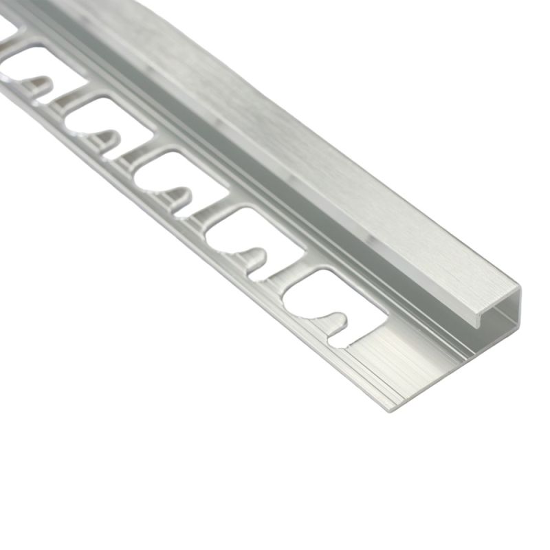 Profile ending, Aluminium silver, 10 x 2700 mm | Megatek