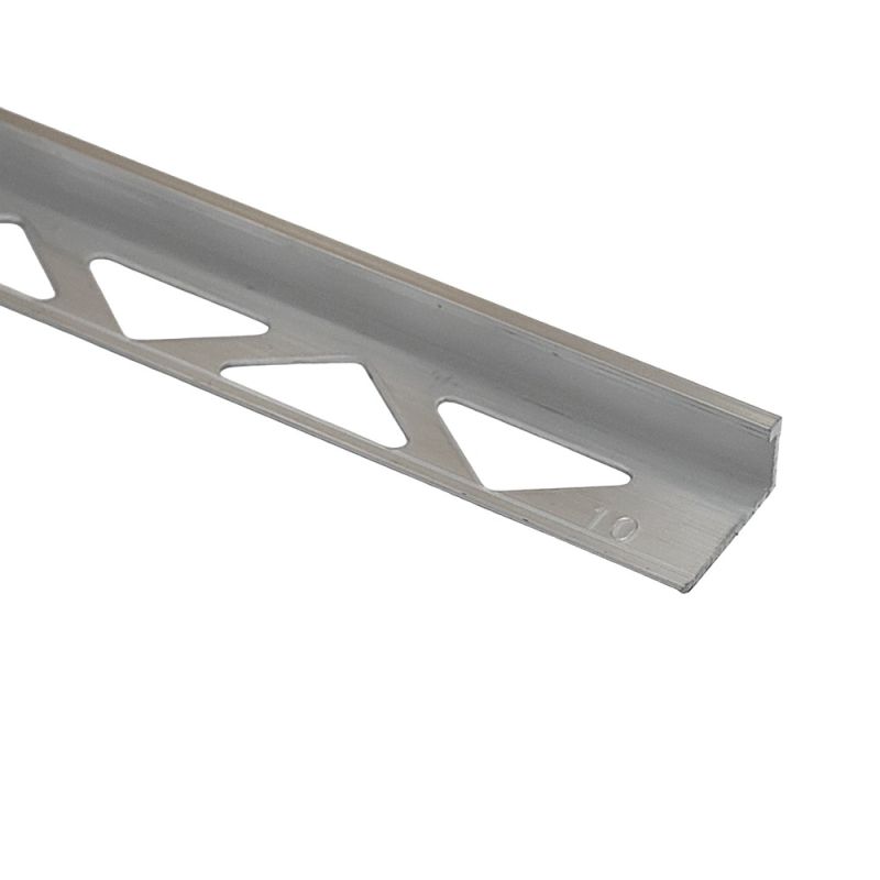 Profile ending, Aluminium natural, 10 x 2700 mm | Megatek