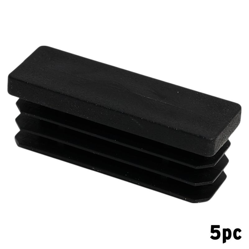 Rectangular end cap for closing metal profiles, dimensions 2