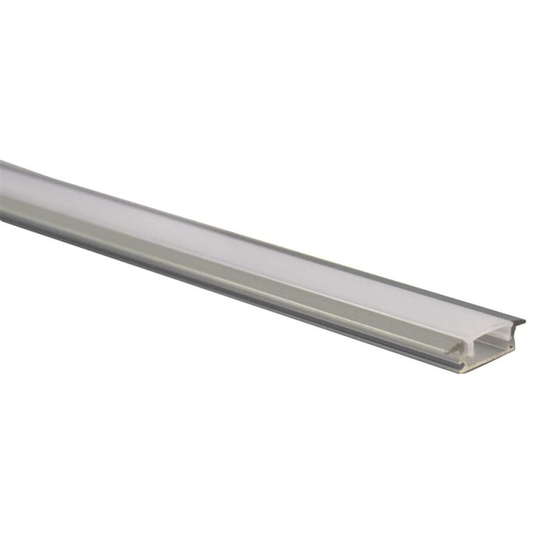 Duct for LED lighting strip, D053, Plastic / Aluminum | Mega