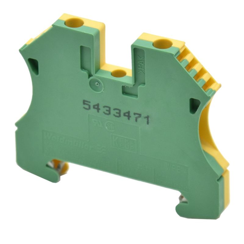 Transient clamps for conductors, 4mm, Earth terminal | Megat