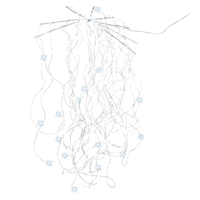 LED cascade lighting branch, 720 led, cold white, L140cm, ou