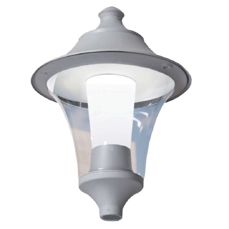 Pole light, Remo, E27, 30W, H71.5 cm, resine, gray | Megatek