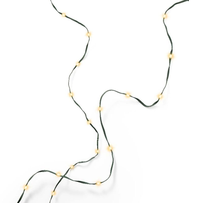 Micro Led flex string lights, L1800 cm, outdoor use, green/c