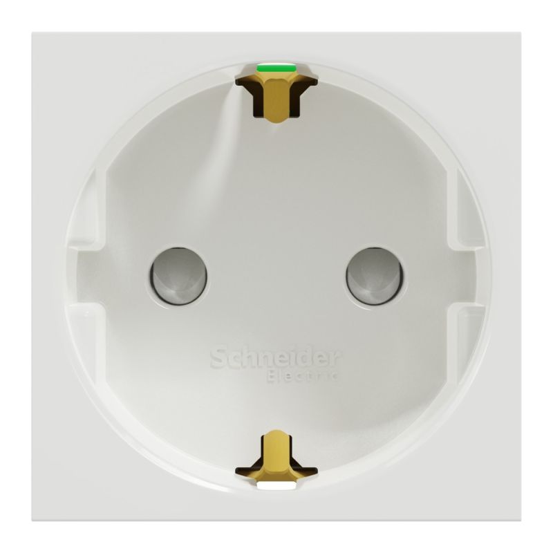 Socket-outlet Schneider 2P+E, 2 Modular | Megatek