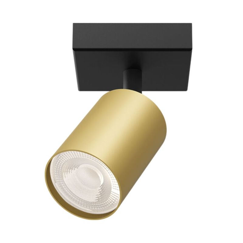 Beta light, Braytron, GU10, aluminum, gold, D.6cm, H.13cm