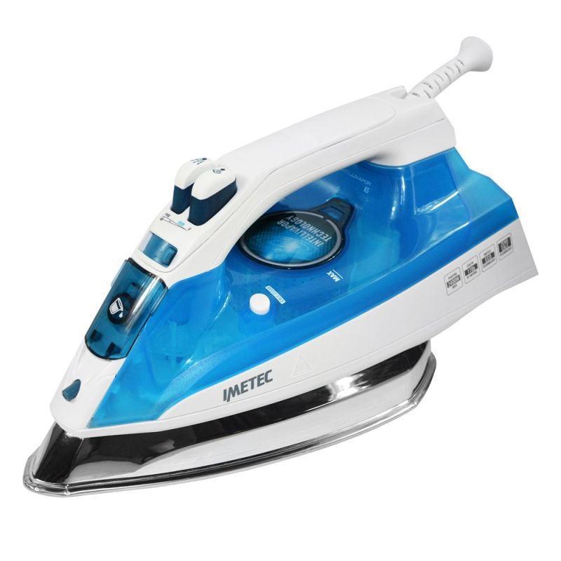 Steam iron Imetec 9304, 2400 W, 45 gr/min, 300 ml, 1.9 m, wh