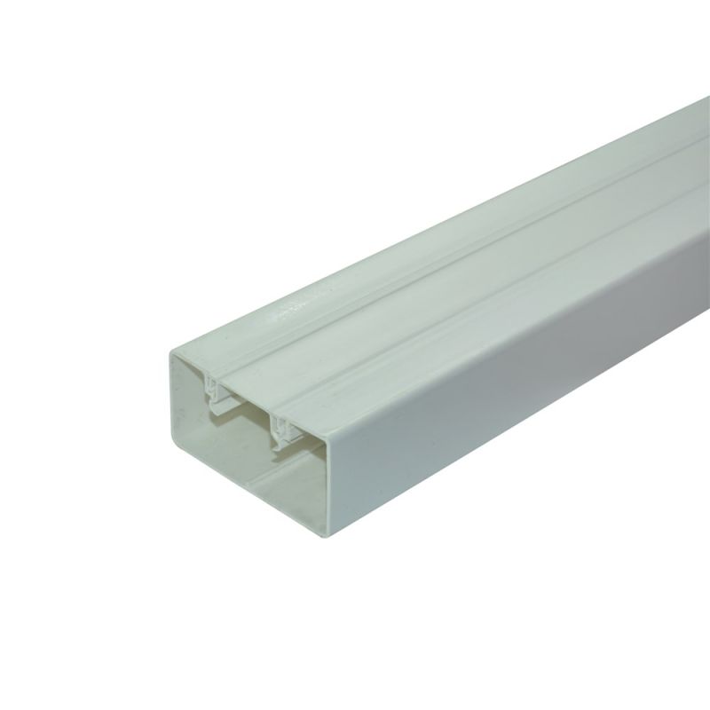 PVC trunking, 100x50x2000mm, white | Megatek