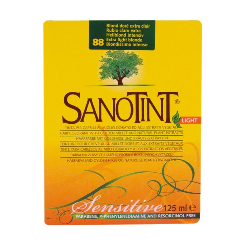 Hair dye, 88 Extra Light Blonde, Sanotint Light | Megatek