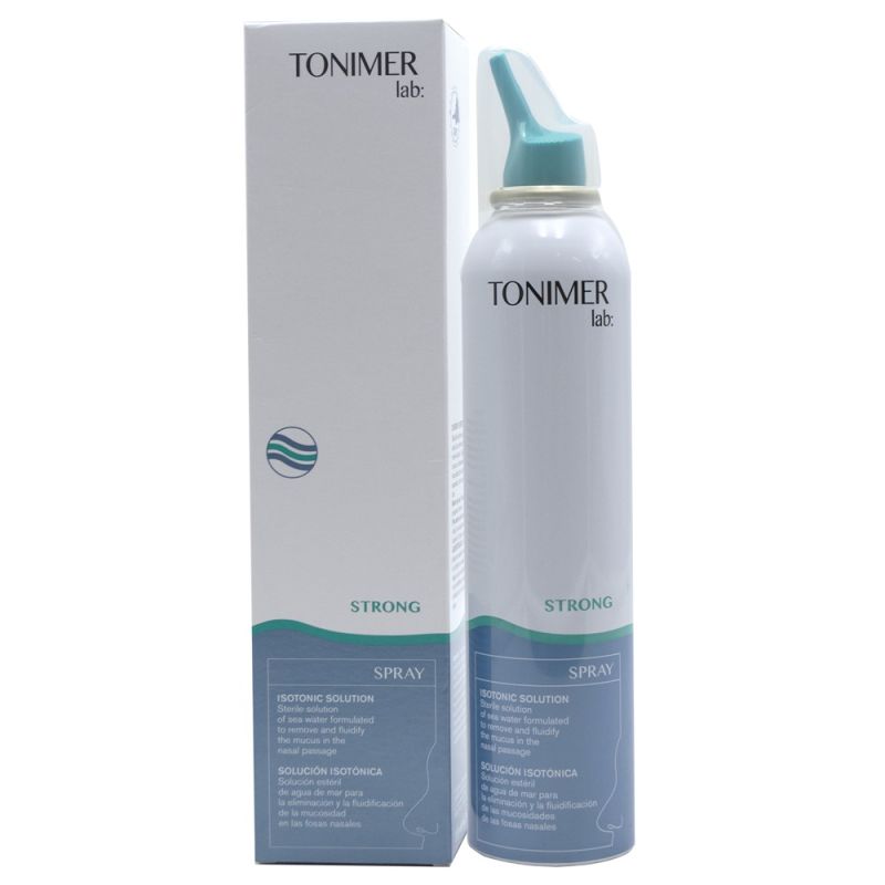 Sterile isotonic seawater solution, Tonimer Lab Strong Spray