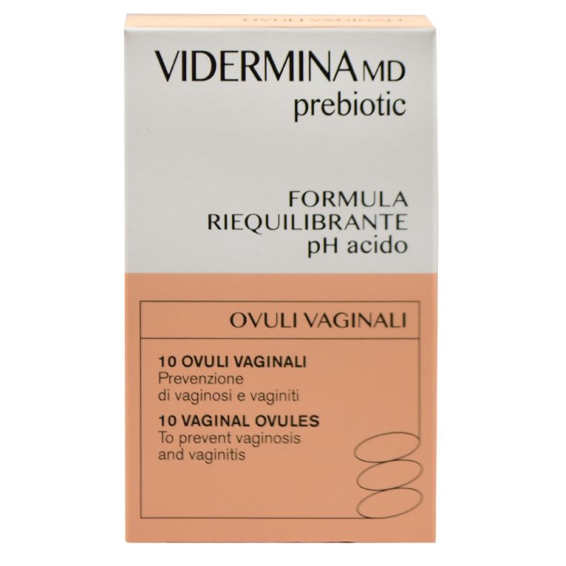 Prebiotic ovules, VIDERMINA, with a rebalancing formula, wit