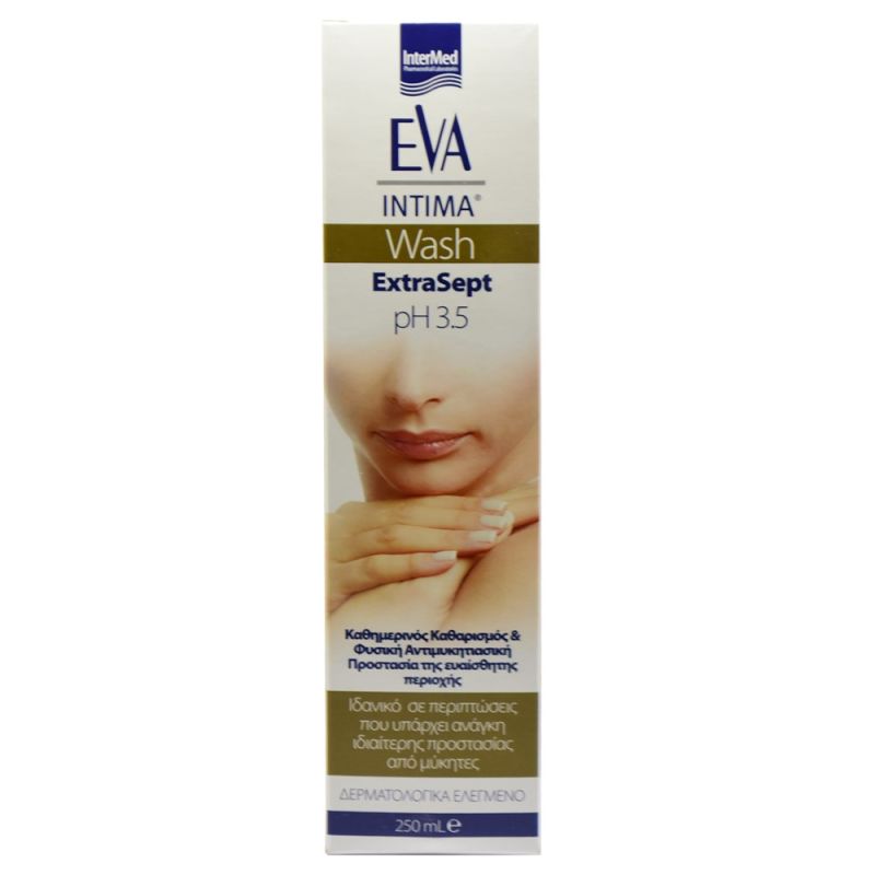 Daily intimate wash with pH 3.5, Eva Intima Wash Extrasept
