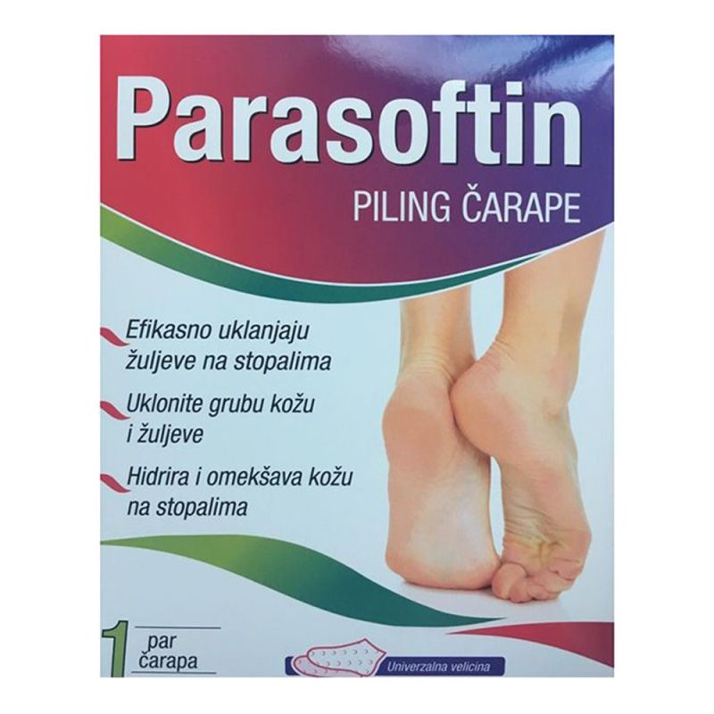 Parasoftin Socks Peeling For Intensive Foot Care. | Megatek