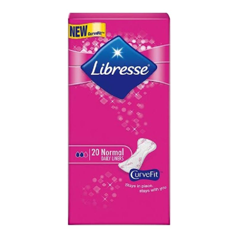 Sanitary napkins, Libresse, Dailies Fresh Regular, 32 pieces