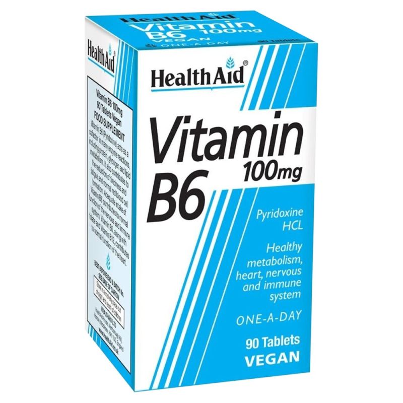 HEALTHAID VIT B6 100 MG 90S | Megatek