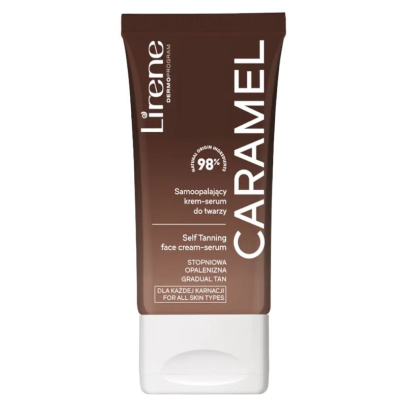 SELF-TANNING FACE CREAM-SERUM CARAMEL 50 ML | Megatek