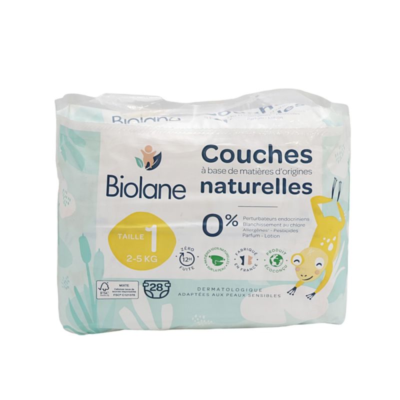 BIO ECOLOGICAL DIAPERS 1X28 | Megatek