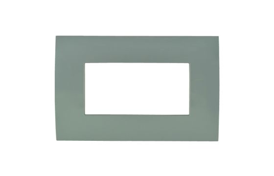 ABB cover frame, 4 module, stone color | Megatek